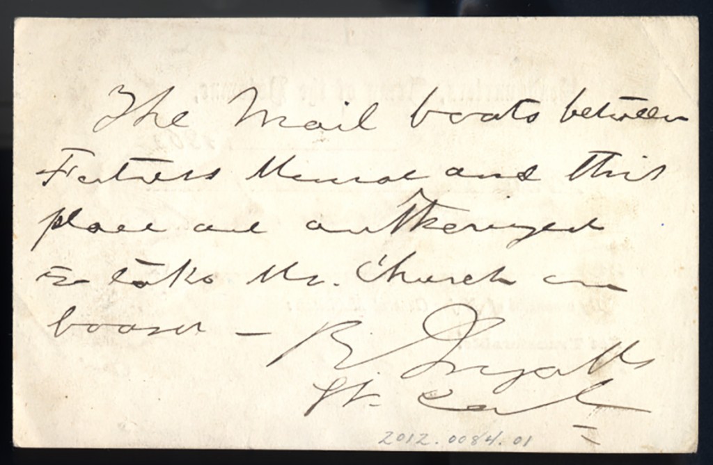 A Civil War Press Pass for William Conant Church - American Printing ...