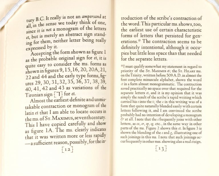 Ands & Ampersands - American Printing History Association