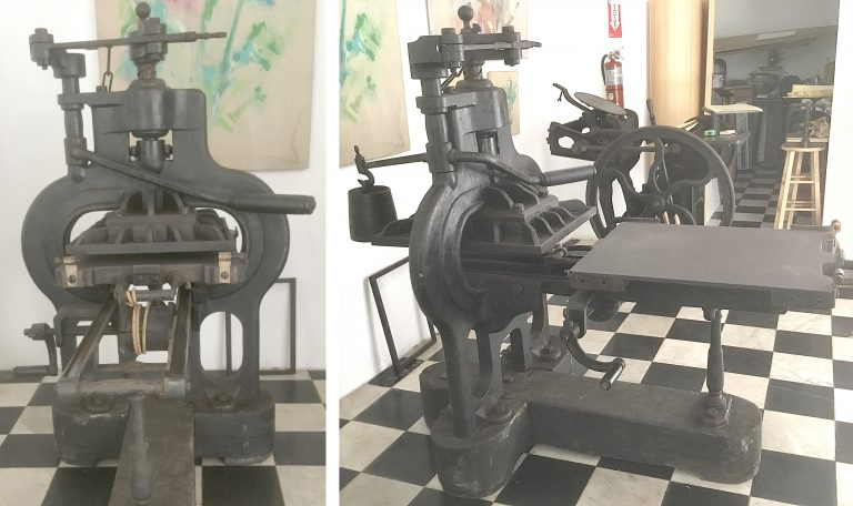 Restoring A Coisne Stanhope Hand Press - American Printing History ...
