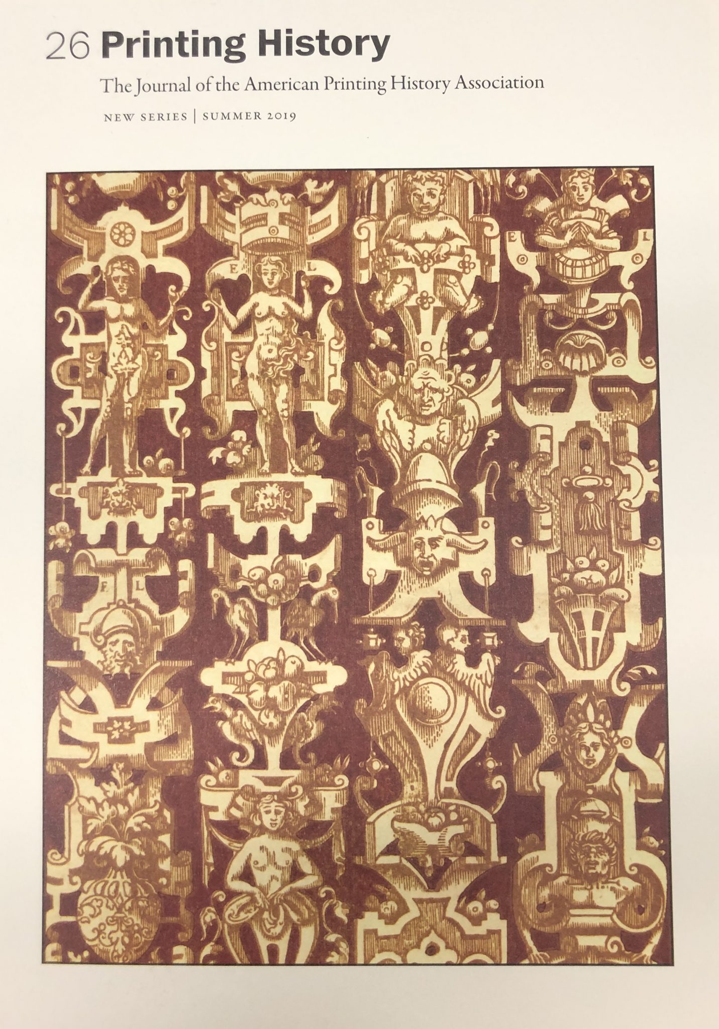 Printing History Back Issues Archives - American Printing History ...