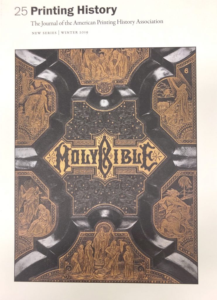 Printing History Back Issues Archives - American Printing History ...